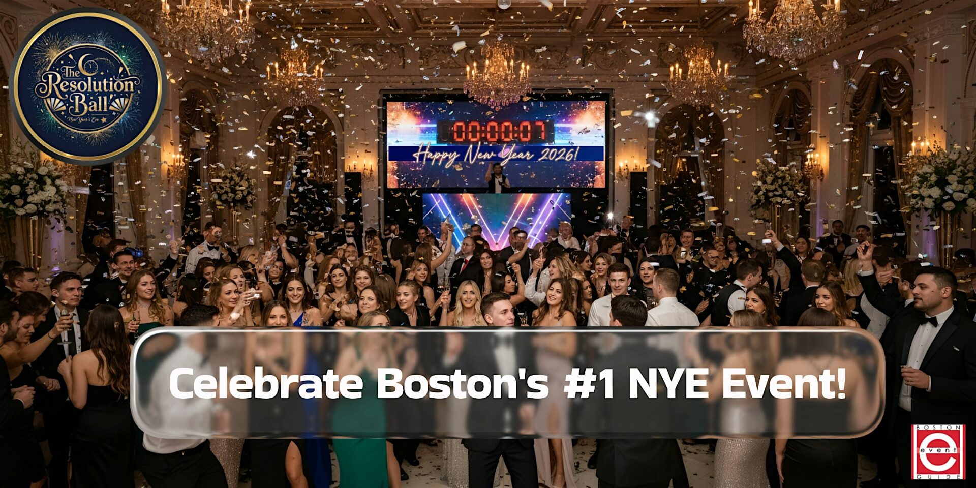 Boston New Years Eve Party | The Resolution Ball 2025–2026 – Boston
